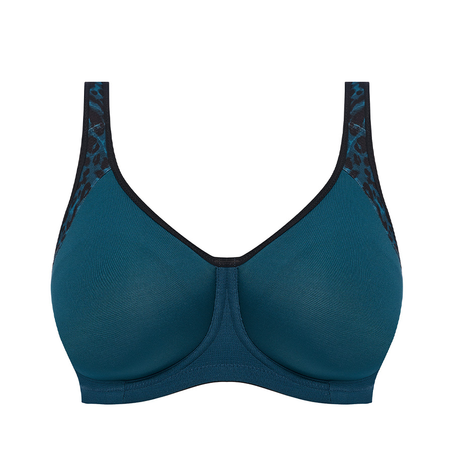 Freya Sonic Voorgevormde Sport BH met beugel - Midnight Leopard
